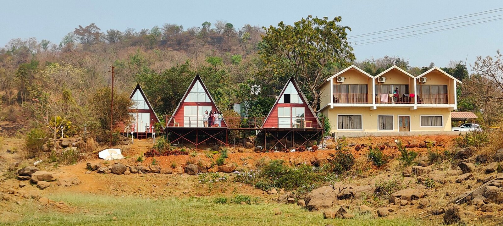 Triangle glamping cottages Lonavala